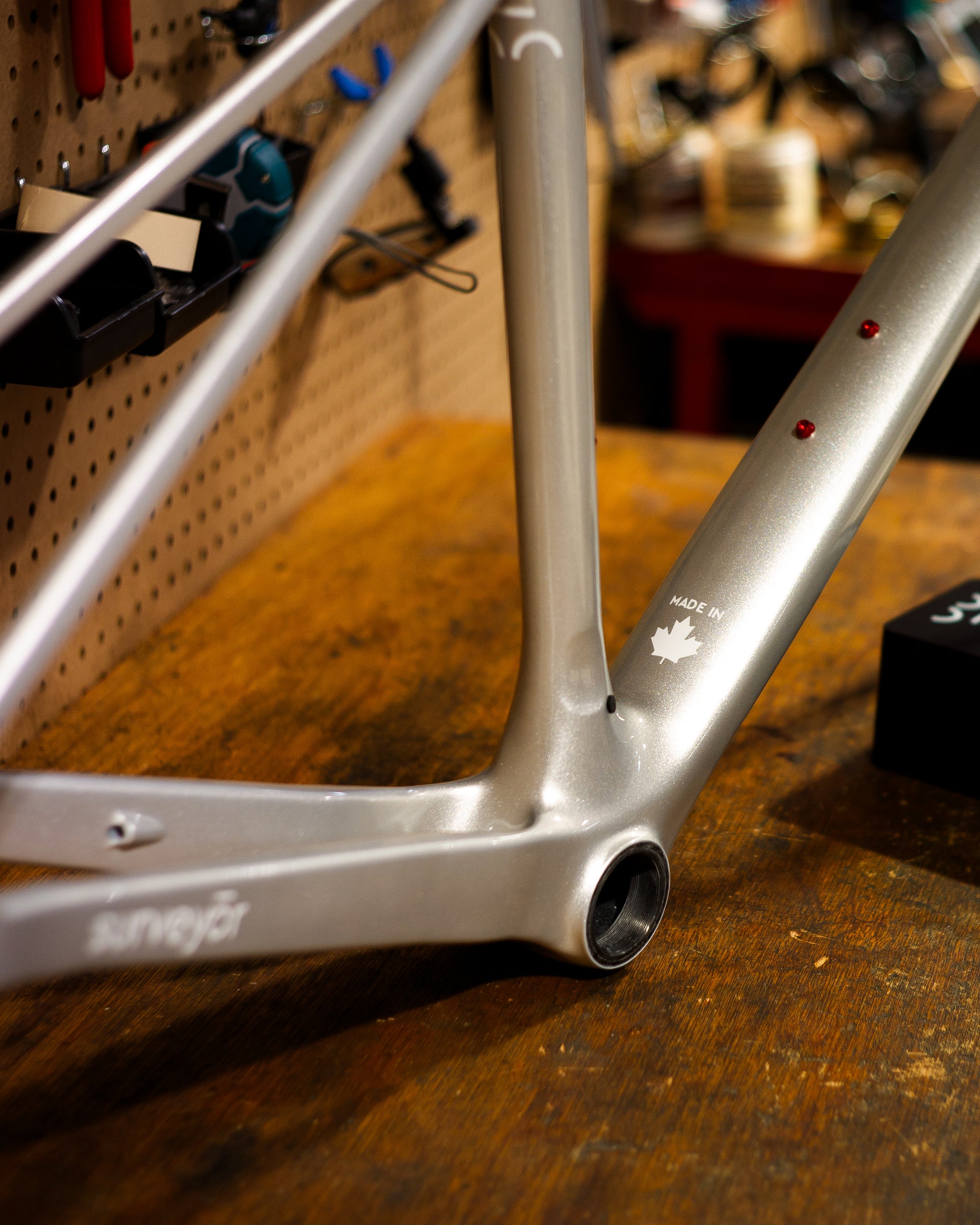 Bridge Bike Works x Blacksmith Surveyor Frameset – Blacksmith Cycle